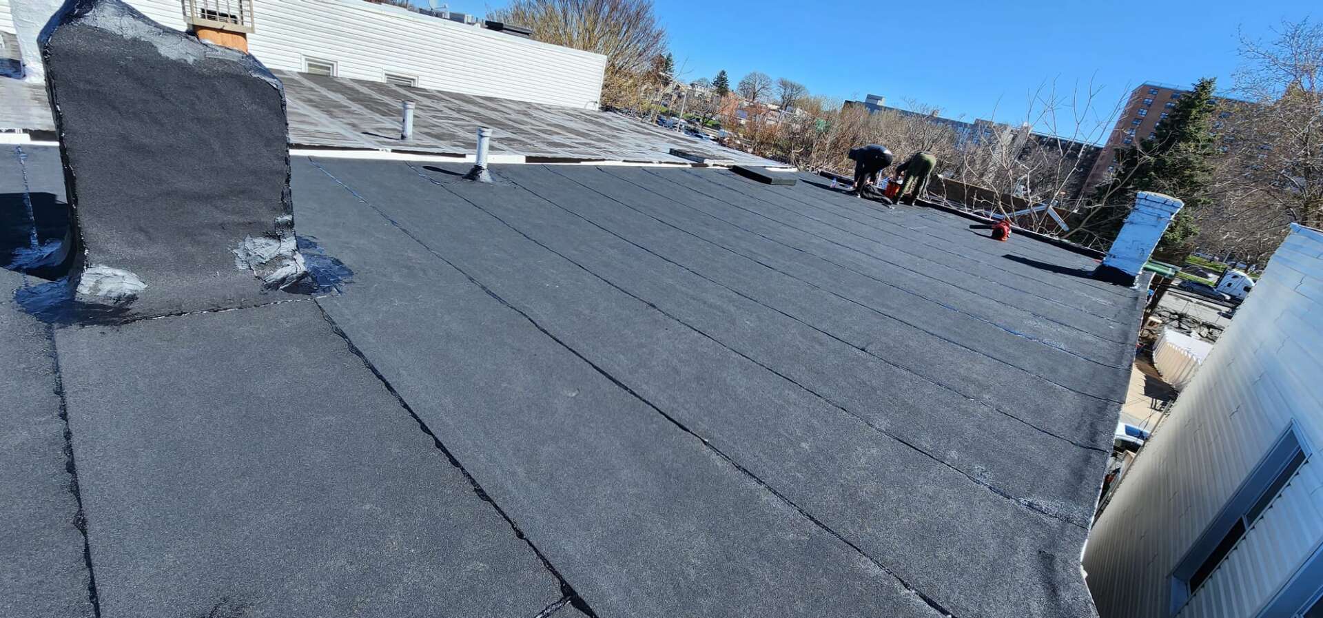 Project: New Flat Roof Installation in the Bronx - RH Renovation NYC